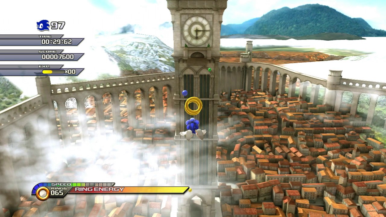 Sonic Unleashed- Rooftop Run Act 5 gameplay - YouTube