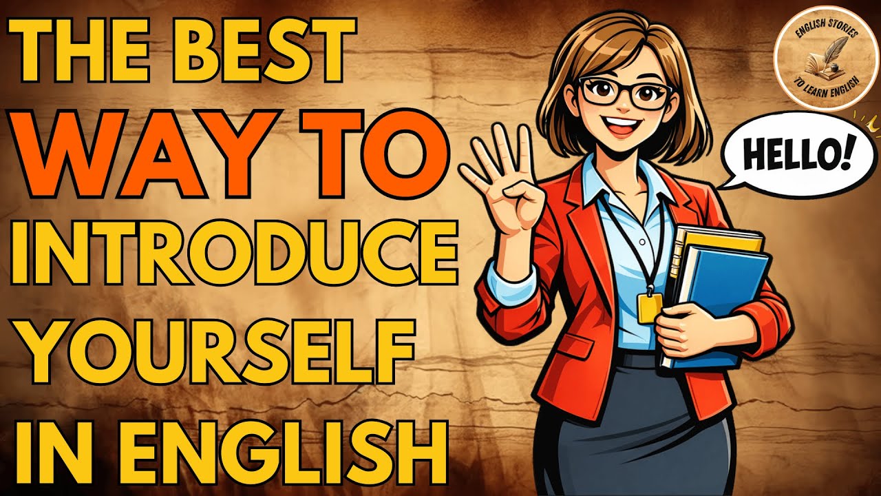 The Best Way To Introduce Yourself In English | Practice English - YouTube