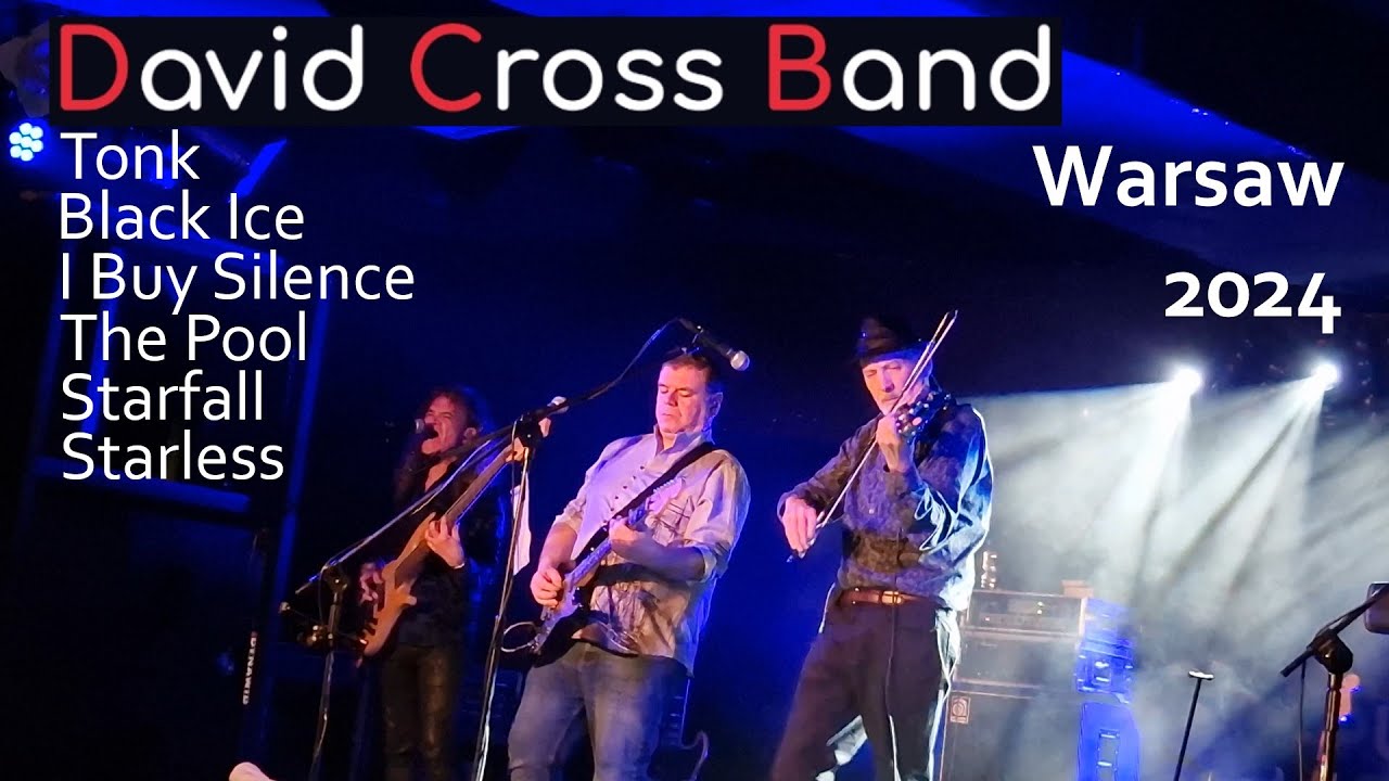 [4K] David Cross Band: Entire Concert Part I, Warsaw, Poland 2024 - YouTube