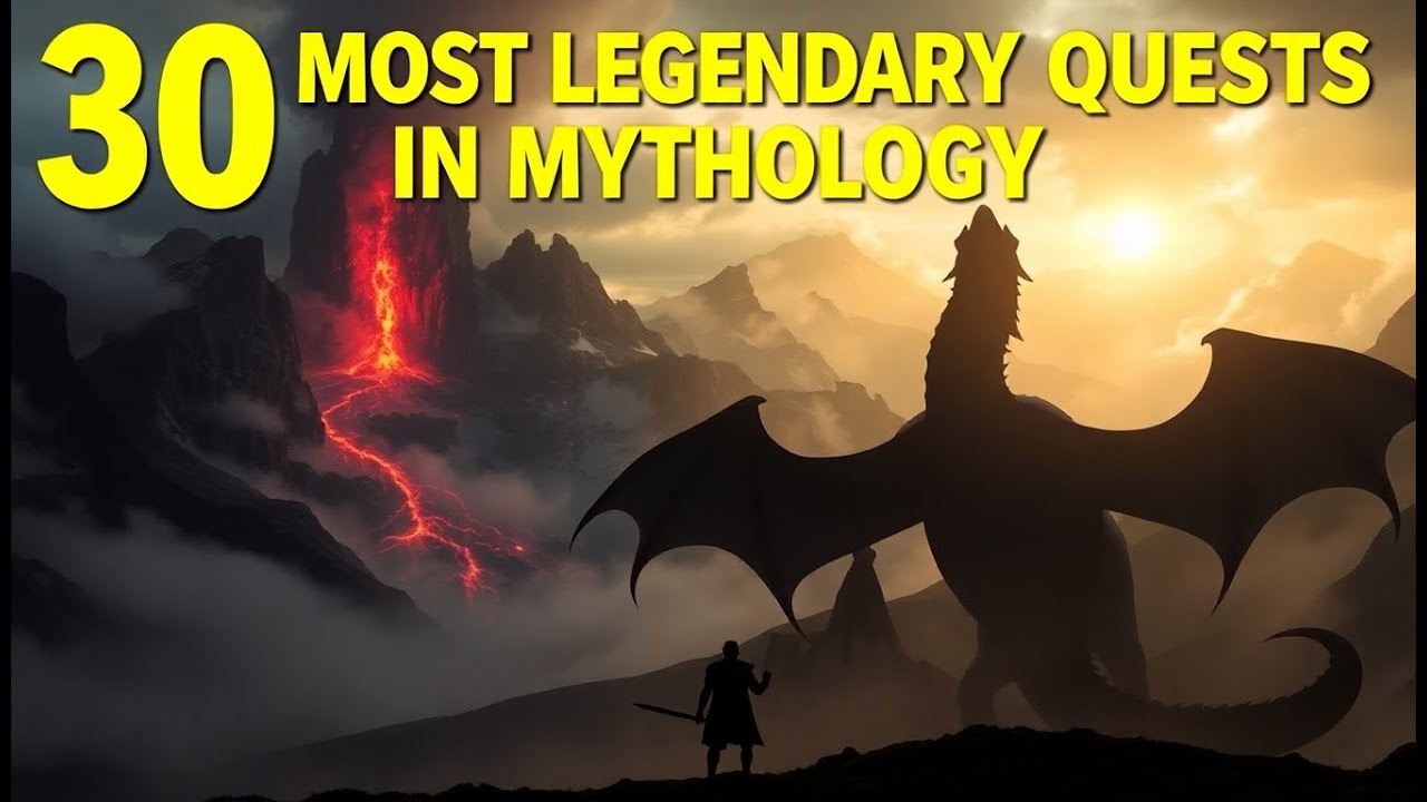 Uncover the 30 MOST LEGENDARY QUESTS in Mythology Ever Told - YouTube
