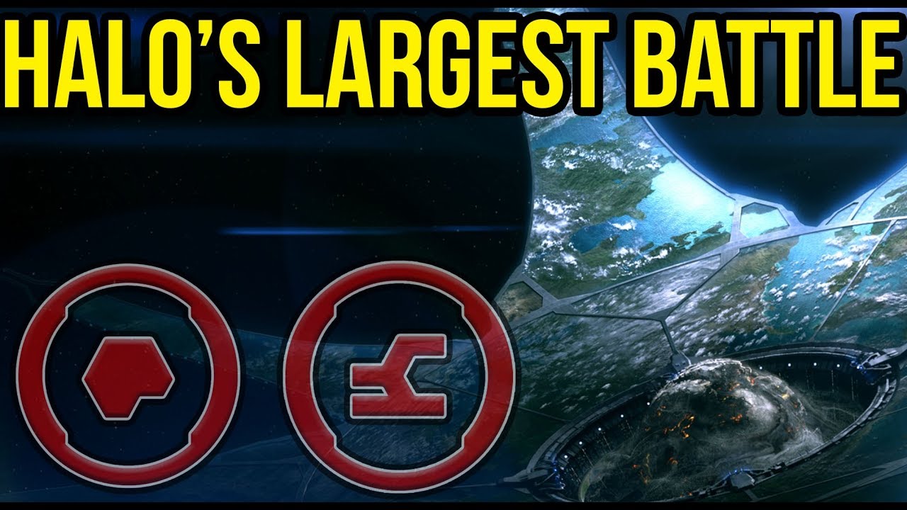 The Largest Battle in Halo History / the Forerunner-Flood War Explained ...