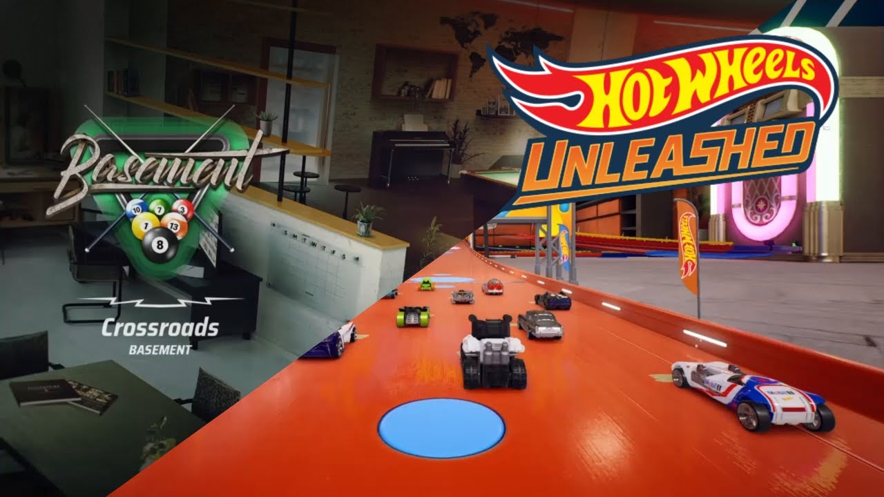 Hot Wheels Unleased Crossroads Basement - YouTube
