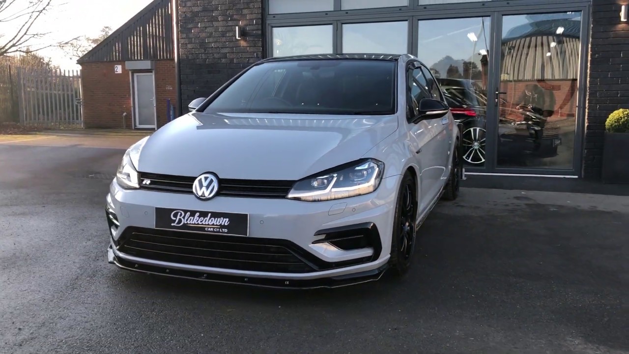2017 67 VW Golf R DSG: Nardo Grey Wrap - YouTube