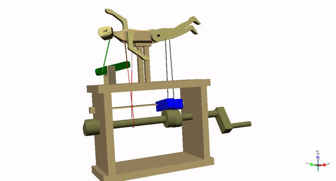 Visual Nastran 4D result - Automata - Toys Education - Swimming - YouTube