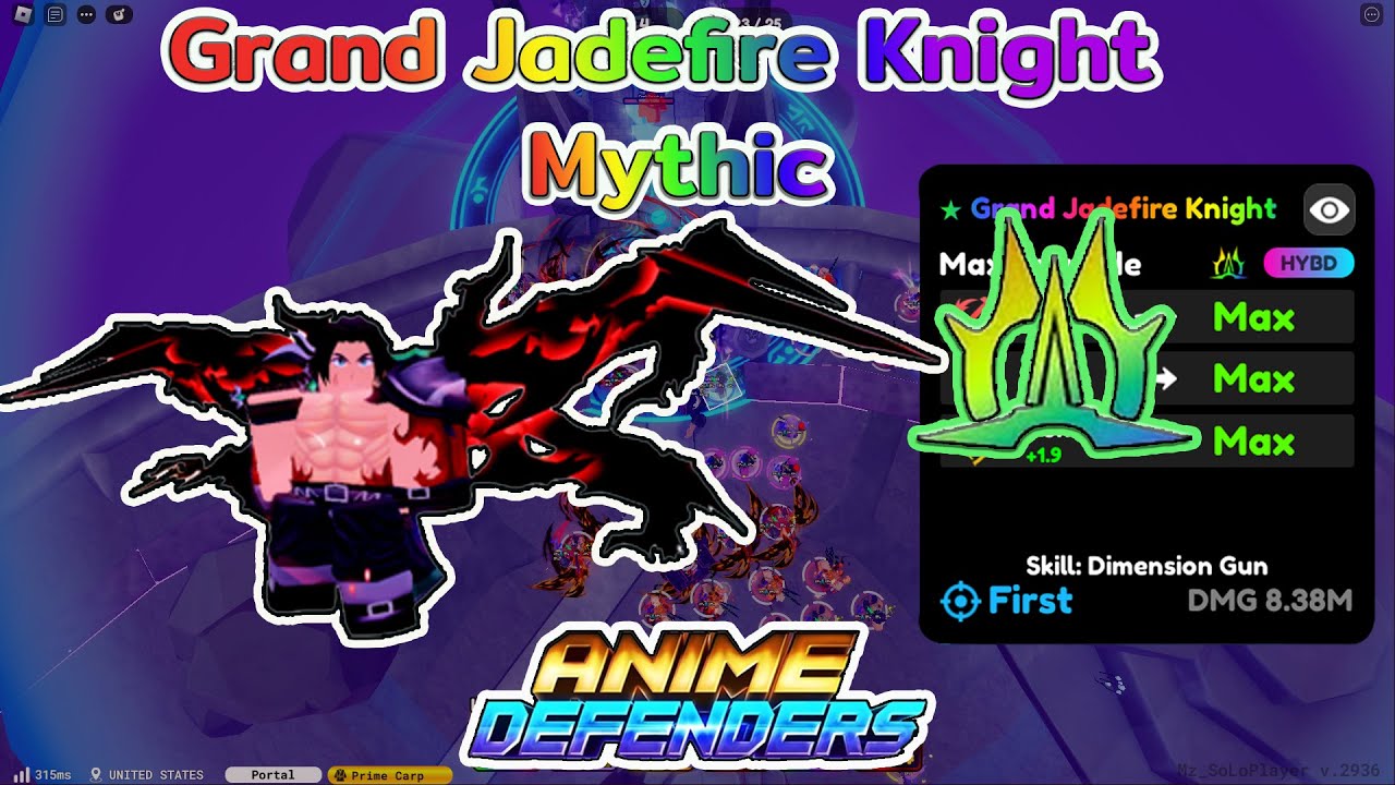 Showcase Jadefire Knight Almighty Evo | Grand Jadefire Knight | Anime ...