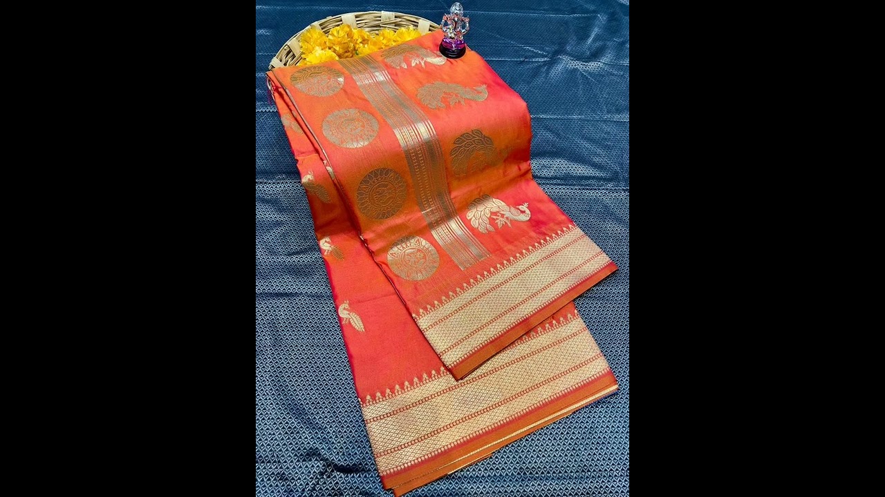 Traditional Pallu Paithani * * Cloth Details *Soft Silk* 2360+$ - YouTube