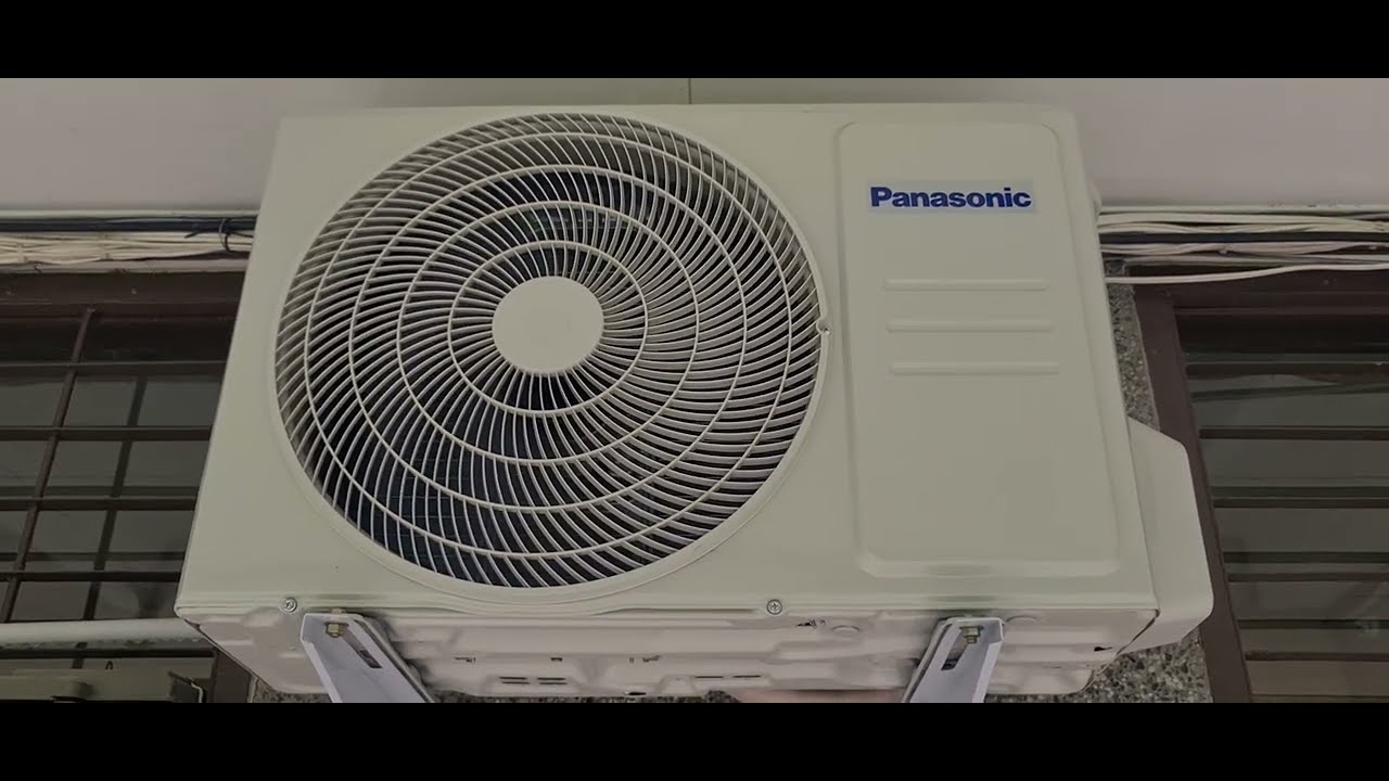 Panasonic CU-ZN9YKP Air Conditioner outdoor - YouTube