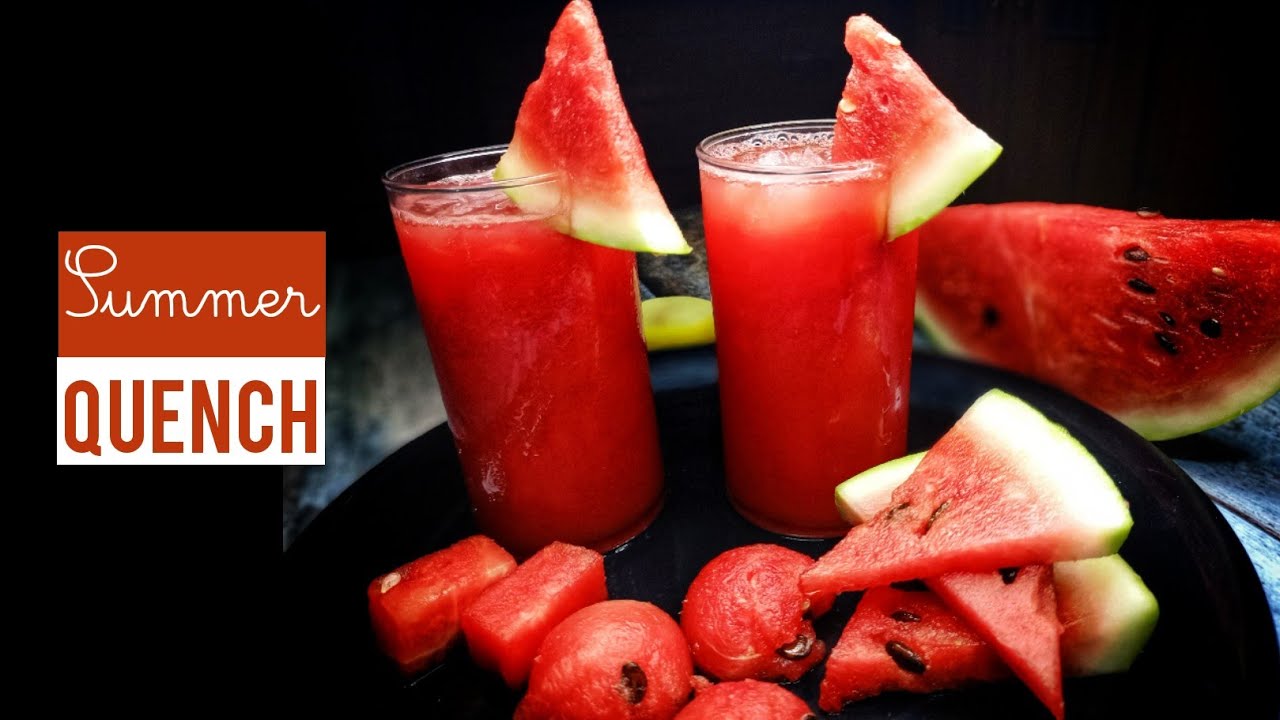 Watermelon Squash/ Watermelon lemonade/Summer drink - YouTube
