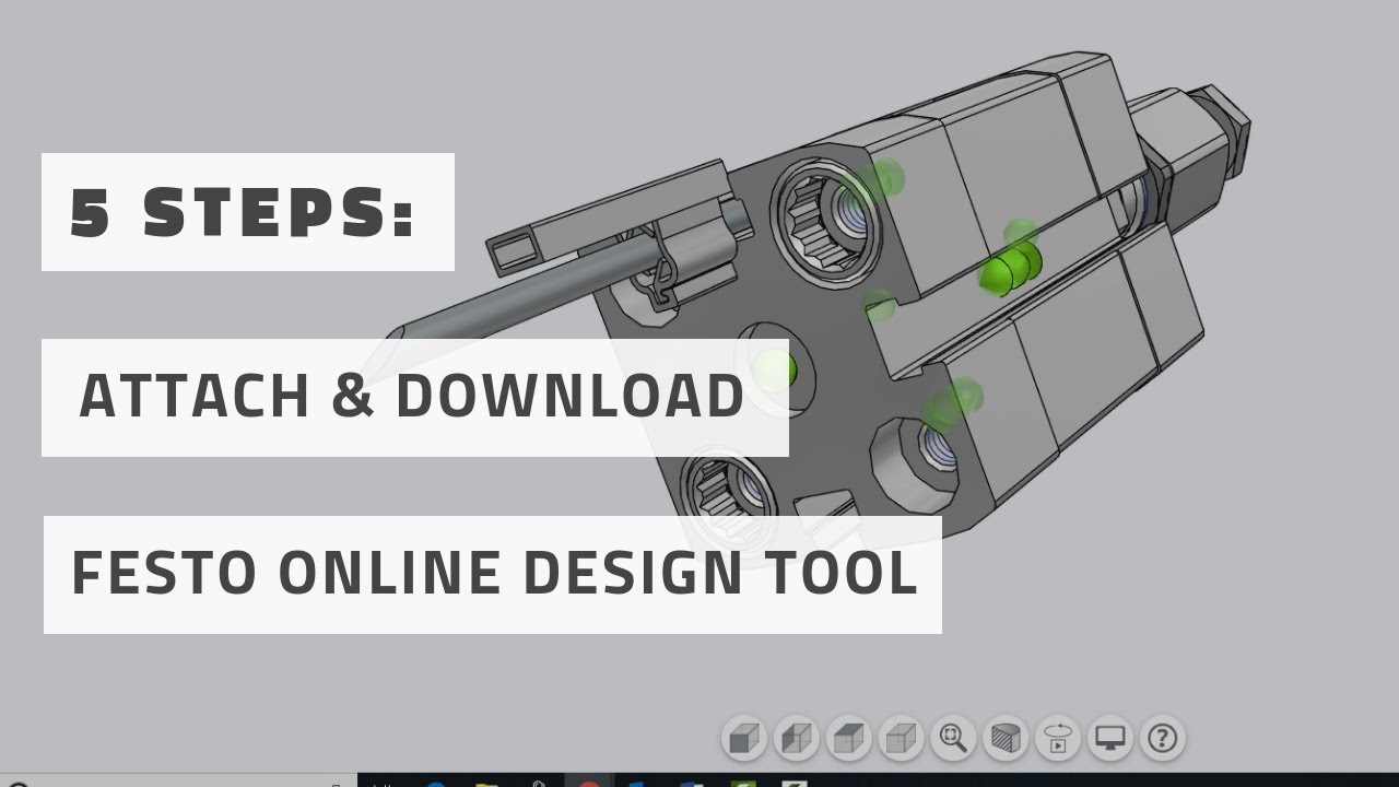 Festo's Online Design Tool: 5 Easy Steps to Download - YouTube