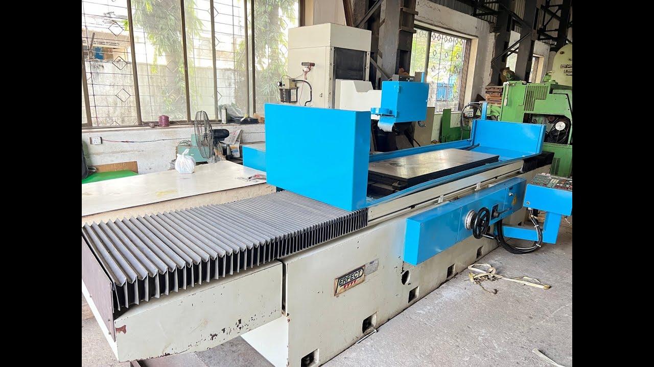 Perfect Surface Grinder PFG 50150 AH - SPM Machines India - YouTube