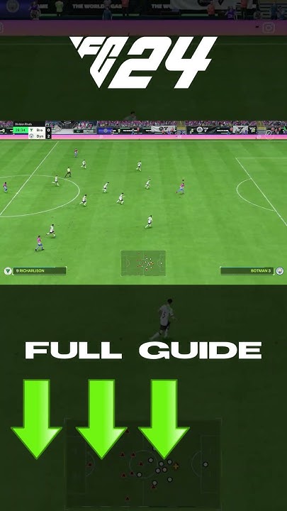 HOW TO SCORE DIRECT FROM KICK OFF ON EA FC24 #ultimateteam #tutorial #shorts.mp4 - YouTube