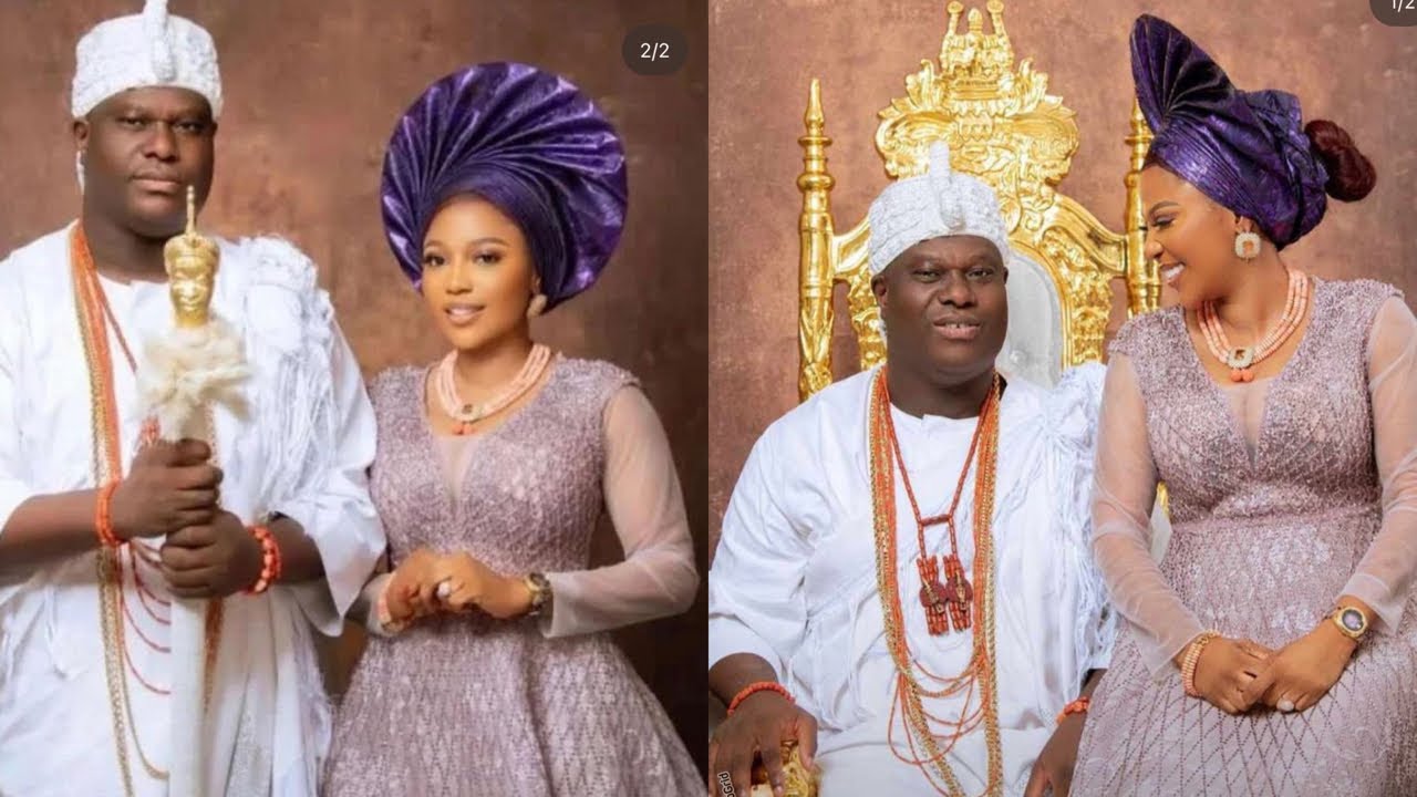 TRADITIONAL ENTRY OF OONI OF IFE 6TH WIFE OLORI OPEOLUWA INTO OONI ...