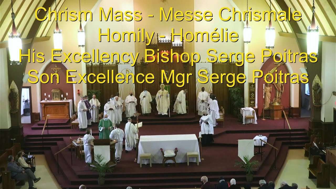 Chrism Mass - Homily - YouTube