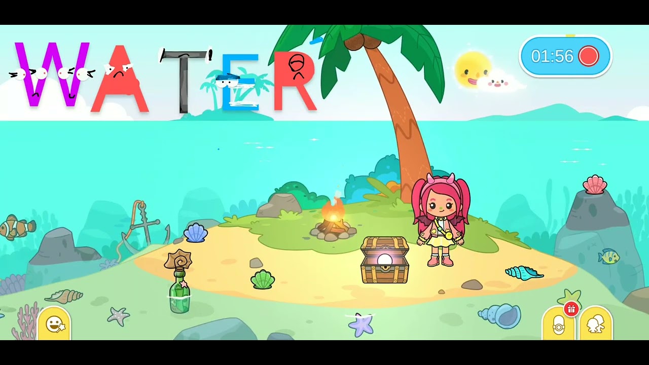 Toca Boca - Spell Of Water Alphabet Lore - YouTube