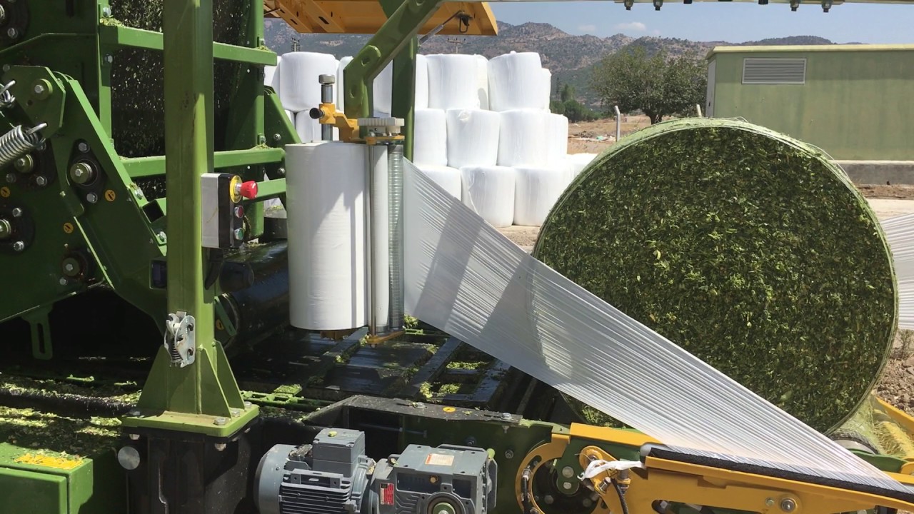 Hisarlar Silaj Balya Paketleme Makinası SB 850 - YouTube