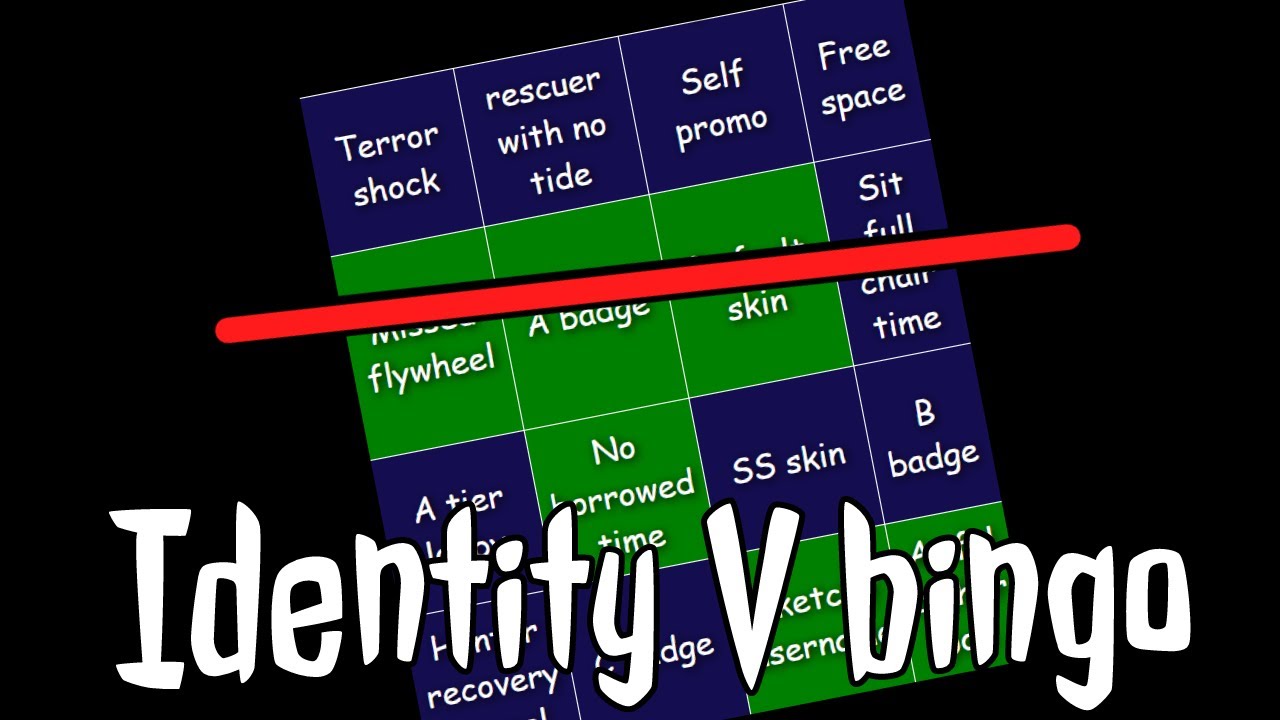 Playing bingo in Identity V - YouTube