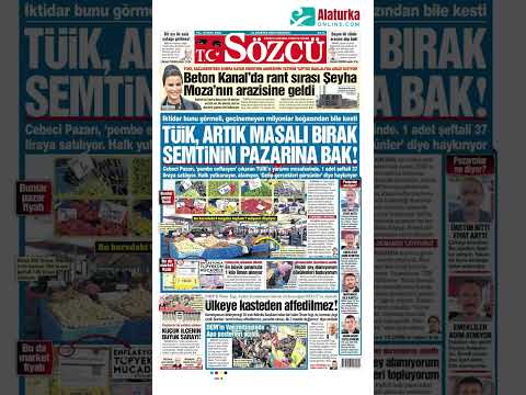 Sözcü Gazetesi 1. Sayfa - 25 Ağustos 2025