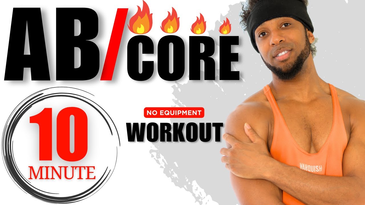 10 MIN INTENSE AB WORKOUT - Quick ABs and Core HiiT Home Workout ...
