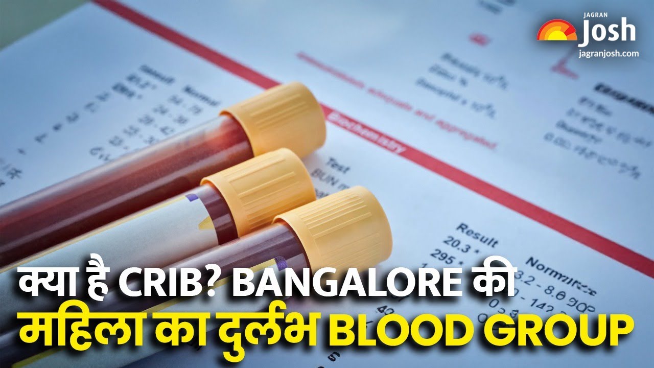 Bengaluru की महिला में मिला दुर्लभ Blood Group: क्या है CRIB? - YouTube