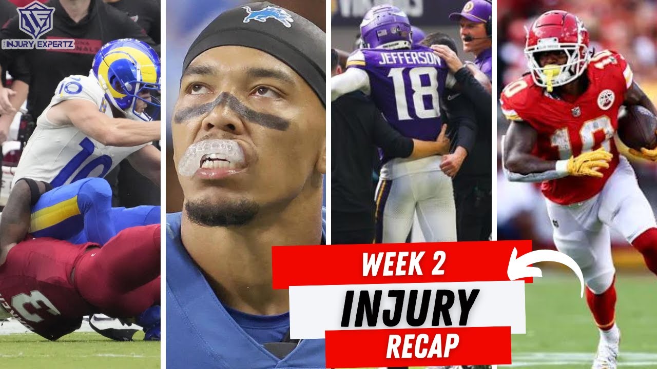 2024 NFL Season | Week 2 Injury Recap - YouTube