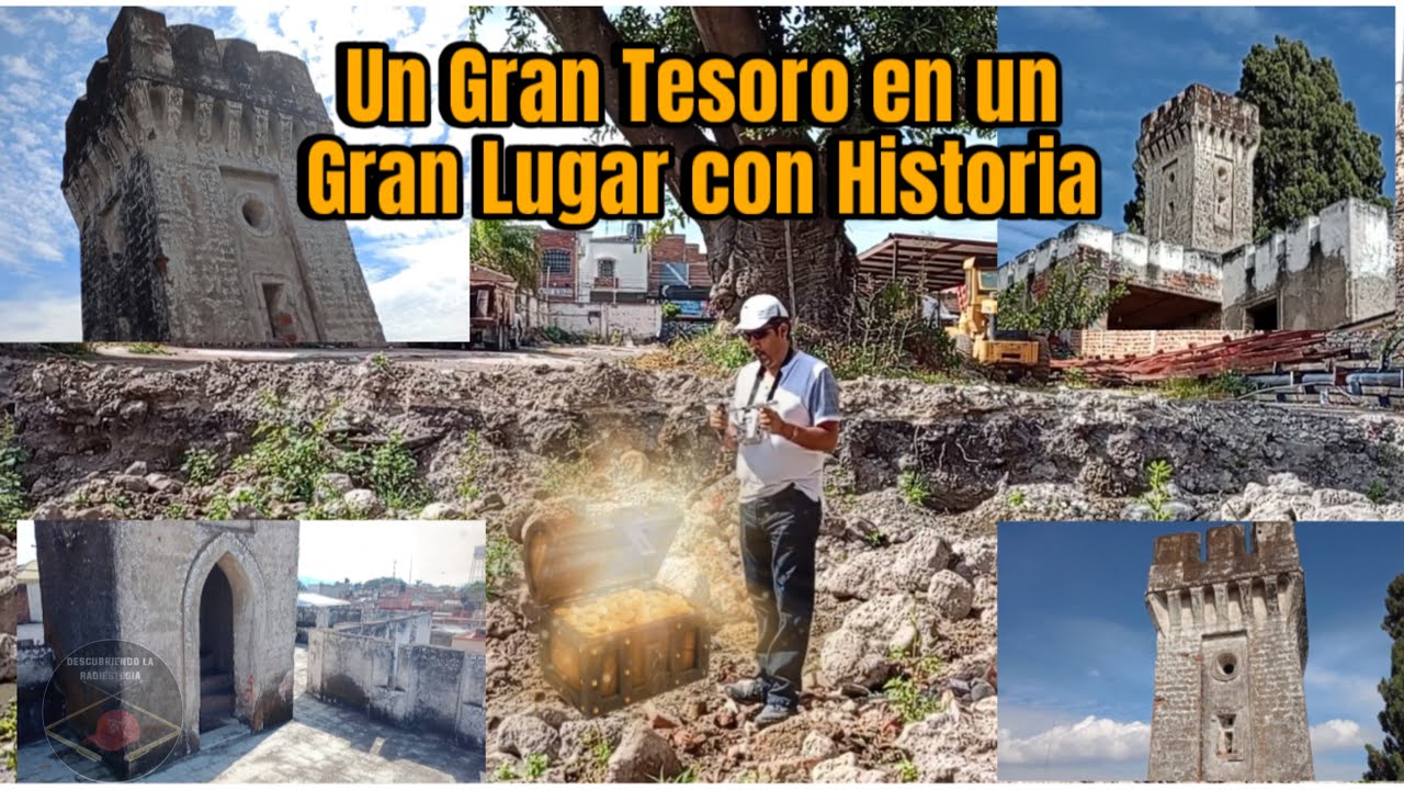 Un Gran Tesoro en un Gran lugar Historico y el molecular lo detecto ...