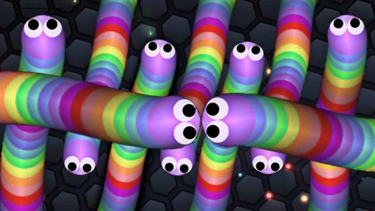 Slither.io game play - Game Slither.io Snake Trolling Kill Giant Snake ...