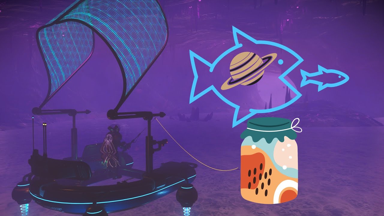 NMS - Gas Giant fish: Experimental Branch Test - YouTube