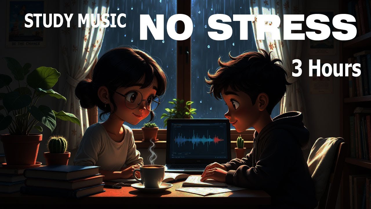 Productive Study Beats to Beat Exam Stress | 3 Hours Focus ...