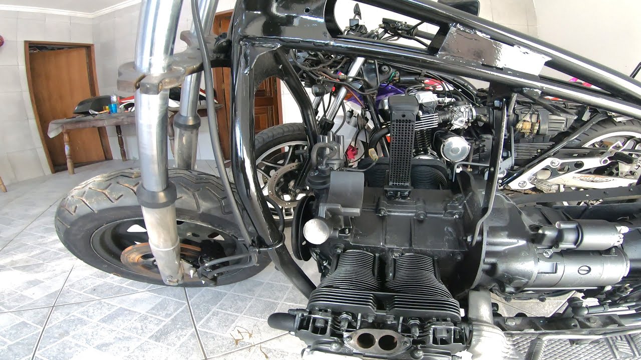 PINTAMOS O QUADRO E O MOTOR DA AMAZONAS 1600 1988! EPISÓDIO 17! - YouTube