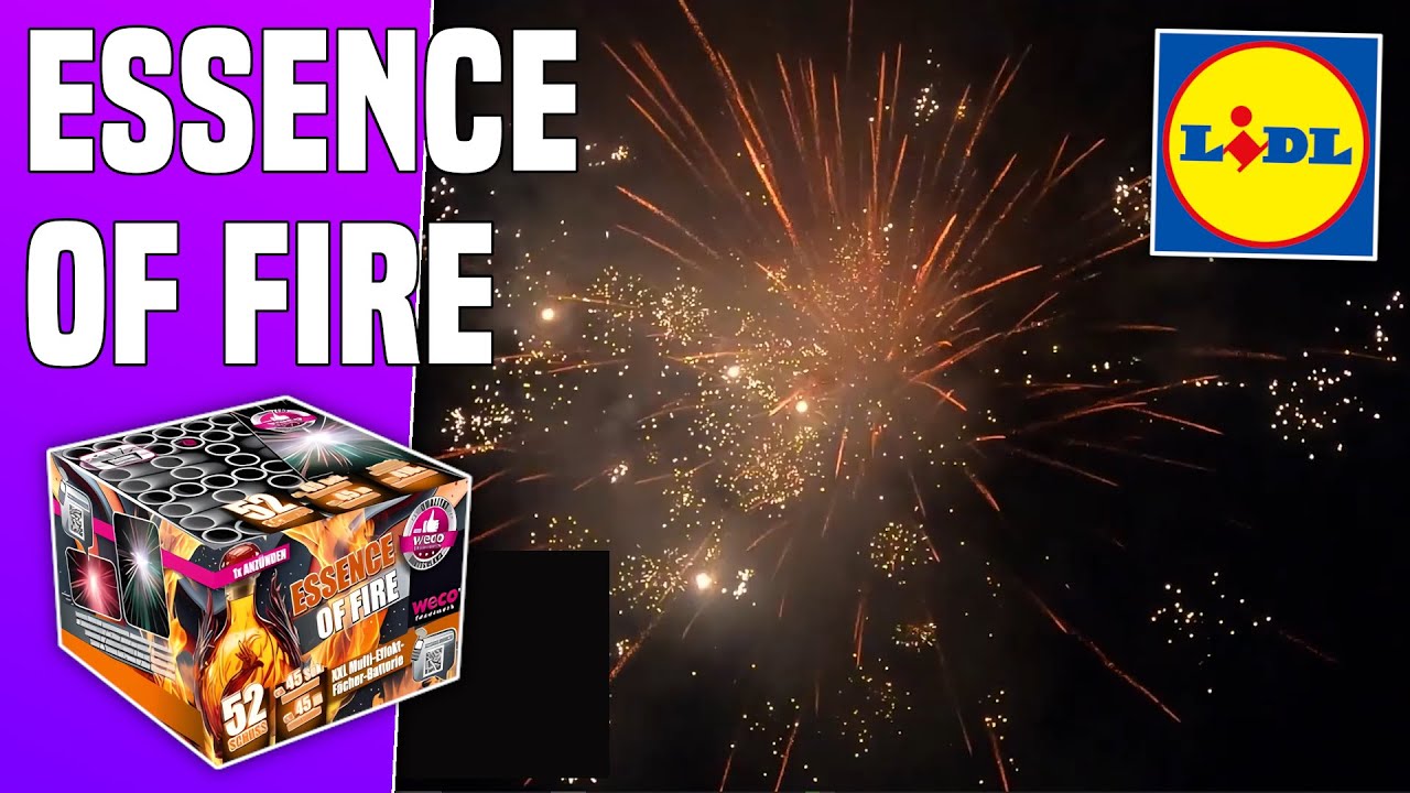 LIDL NEUHEIT 2024: Weco ESSENCE OF FIRE Batterie für 19,99€ 🔥 - YouTube