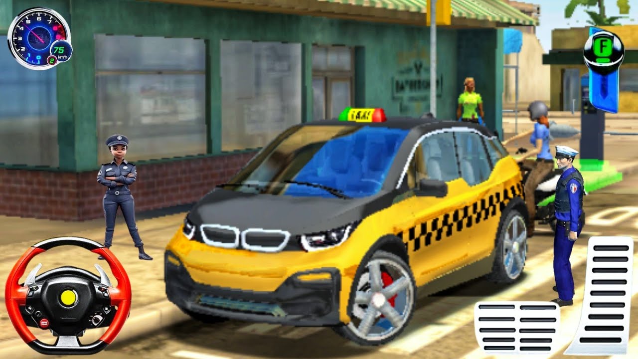 Taxi Sim 2025 Evolution Realistic! Taxi Cab Driving Game 3D New Taxi ...