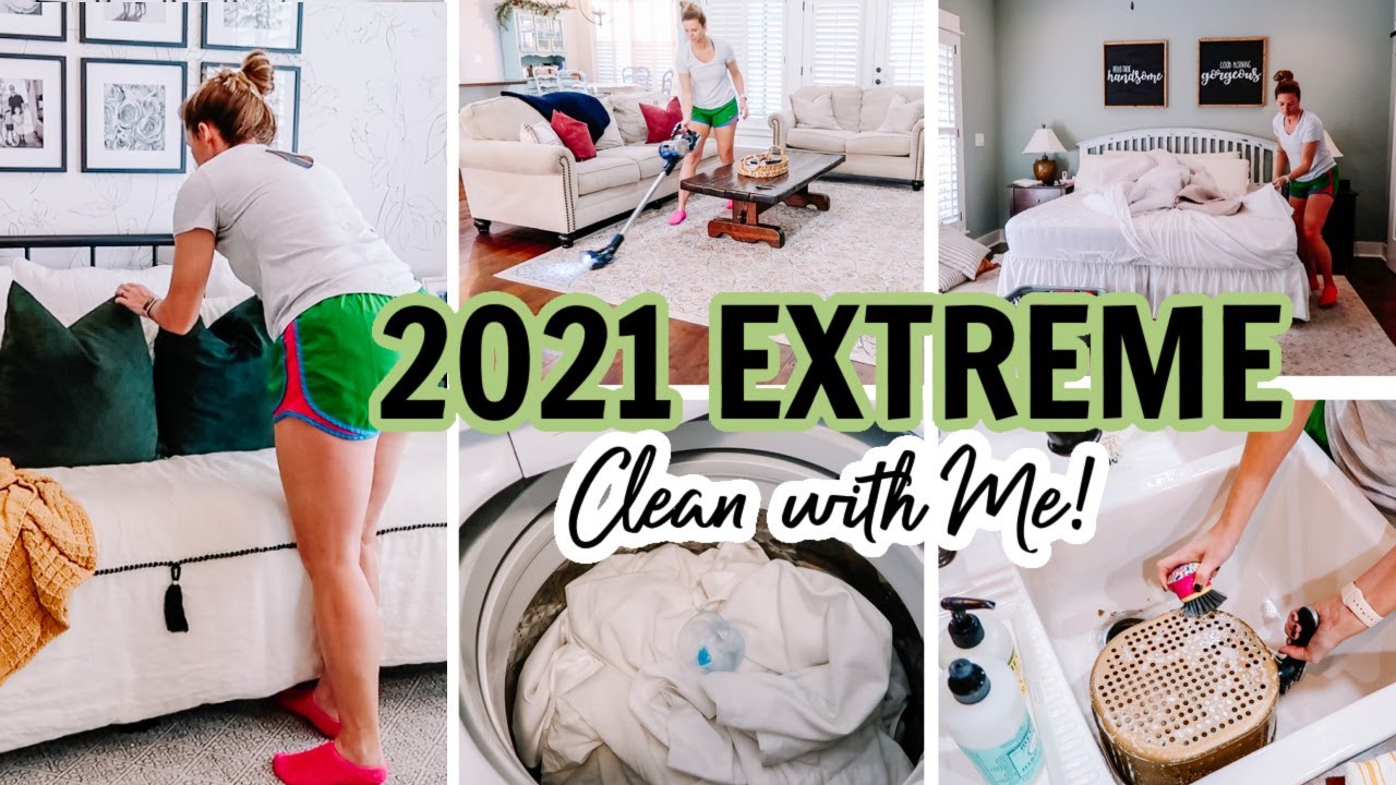 2021 EXTREME CLEAN WITH ME | SPRING CLEANING MOTIVATION | Amy Darley ...