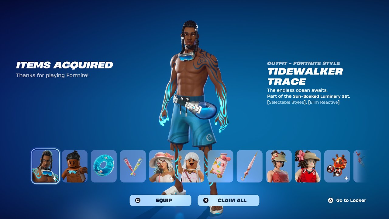 HOW TO GET TIDEWALKER TRACE SKIN IN FORTNITE! - YouTube