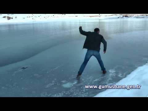 Aşırı Soğuklar Göletlerin Buz Tutmasına Neden Oldu