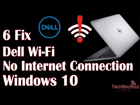 Dell Laptop WiFi Not Working Windows 10 - 6 Fix - YouTube