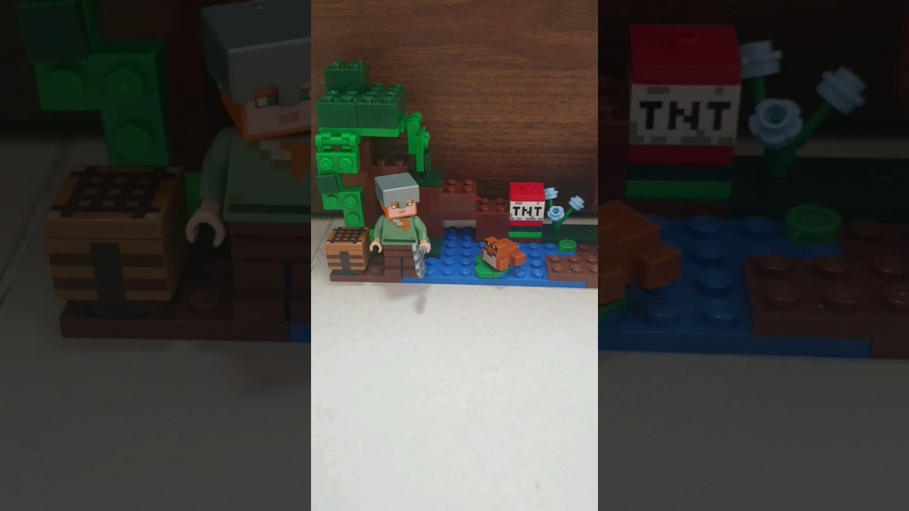 Lego Minecraft stop motion animation #lego #minecraft - YouTube