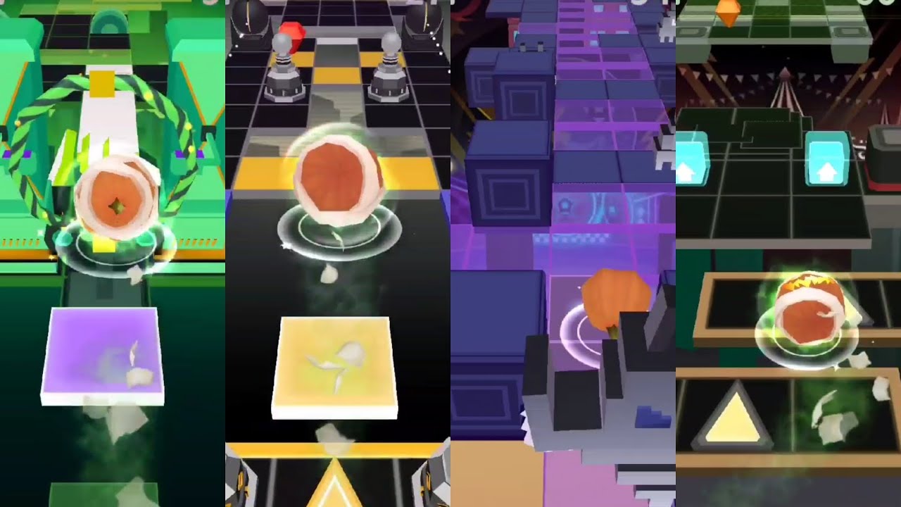 Rolling Sky - 8bits Circus and 1UP Park, Clown 1UP and Circus 8bits ...