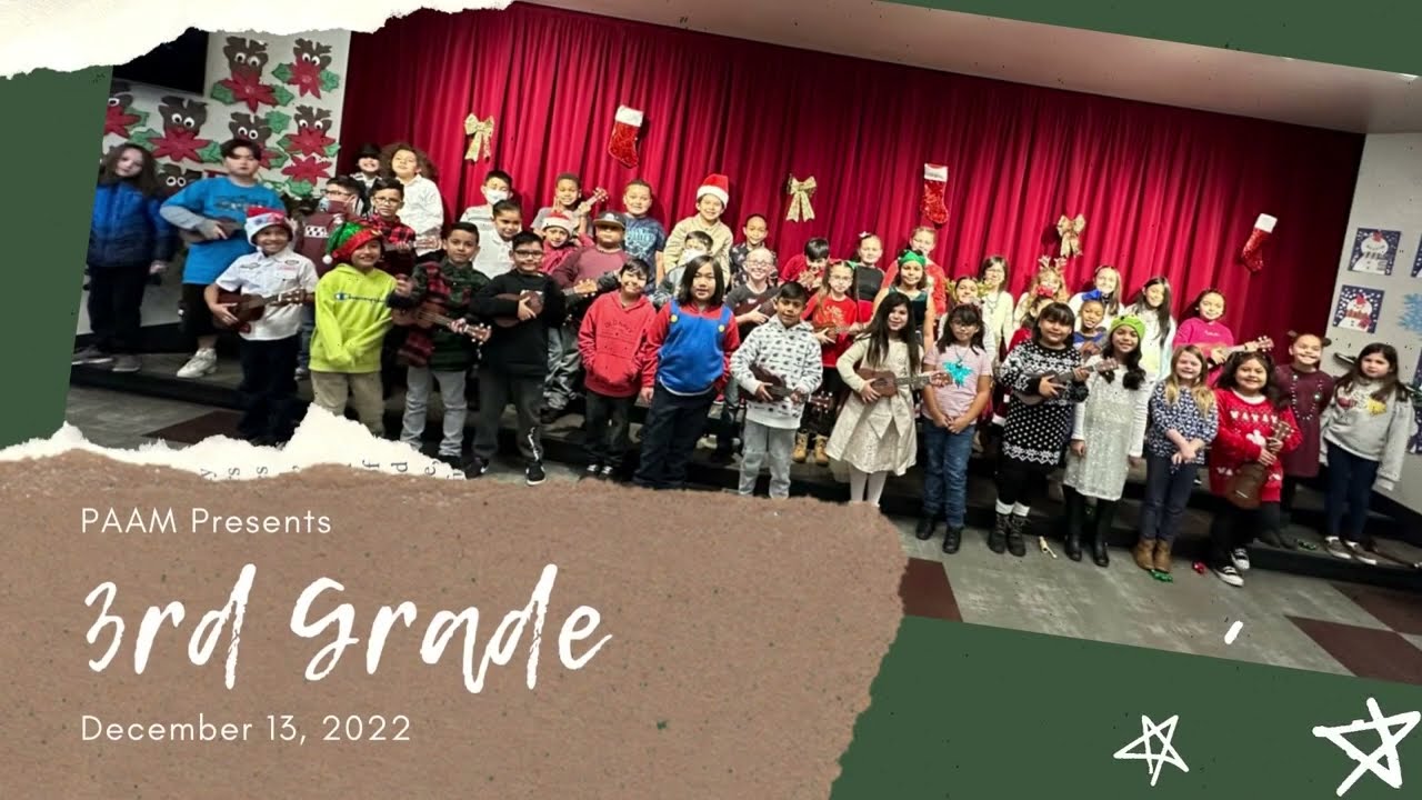 Third Grade Winter Recital - December 13, 2022 - YouTube