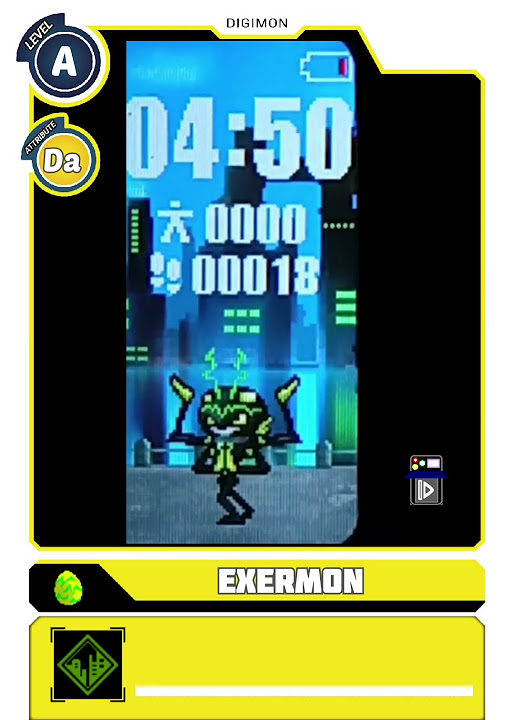 Exermon Digivolve Dari Pulsemon Digimon Vital Bracelet Digimon