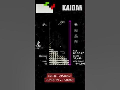 Tetris Tutorial - T-Spin Donations - Kaidan - YouTube