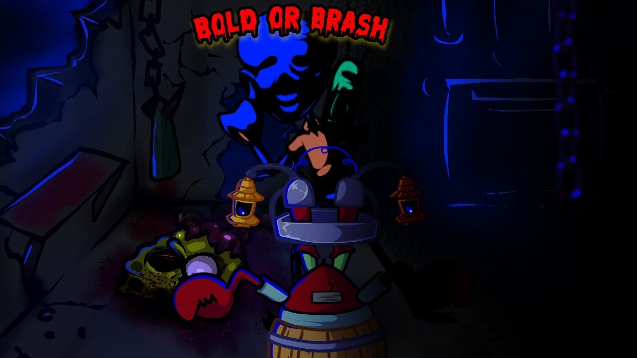 FNF Mistful Crimson Morning V2 | VS Squidward | Bold or Brash - YouTube