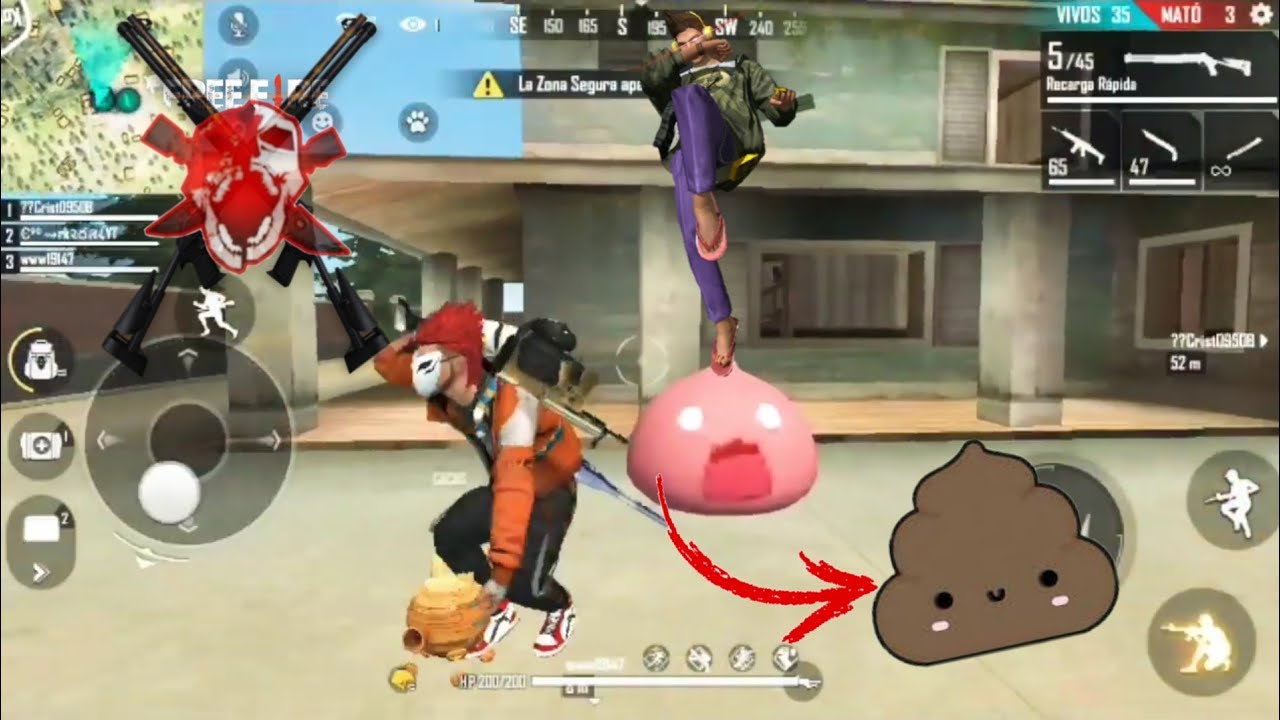 FREE FIRE/ AMANECIO LLENO DE CACAS DE PONY 🦄🤣🤣/🤯🔫 - YouTube