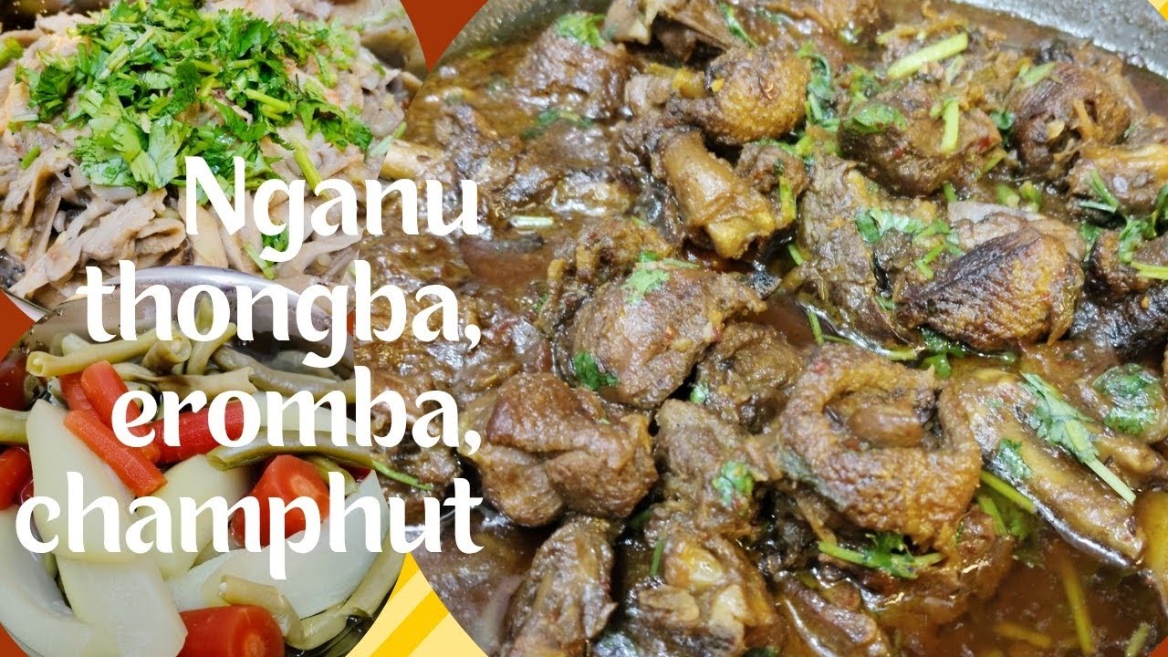 Nganu thongba / Duck curry / eromba / champhut @NongmagiMathel - YouTube
