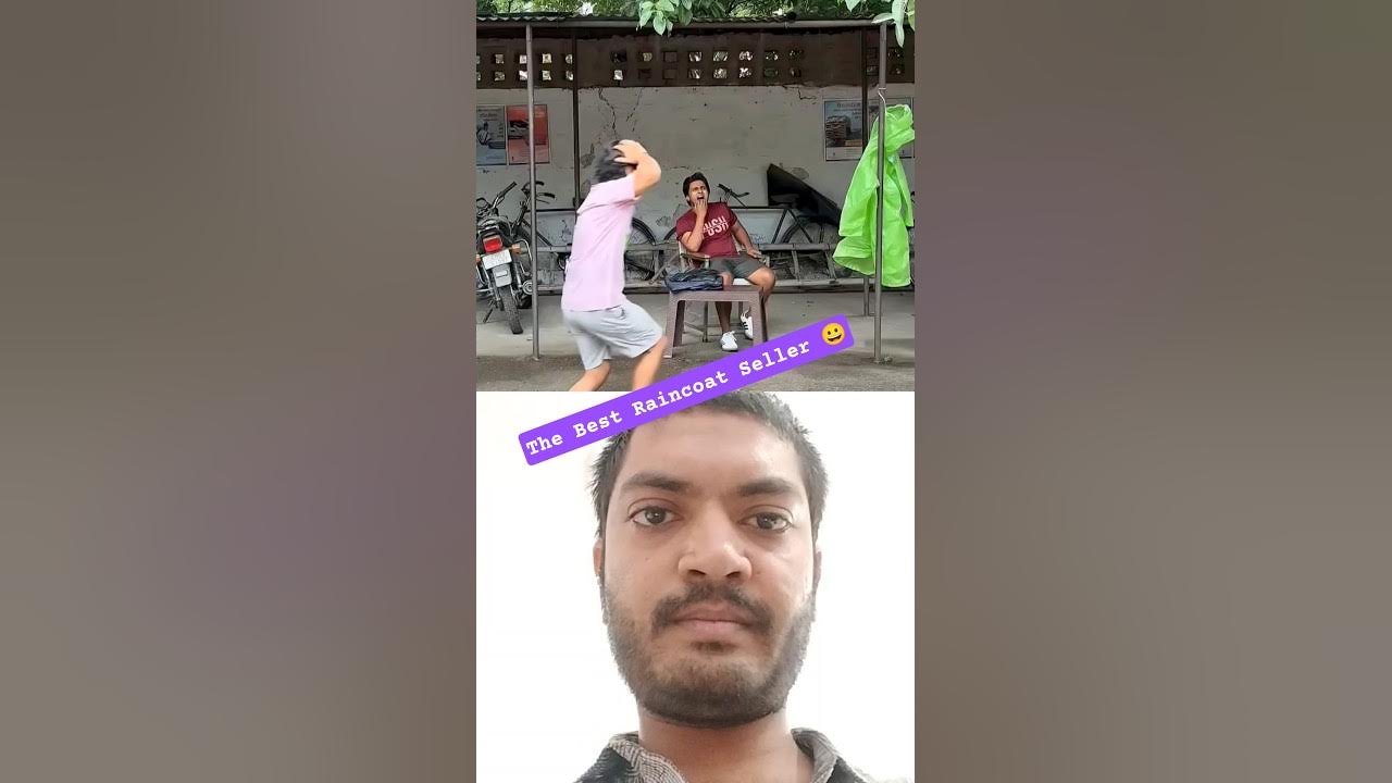 The Besr Raincoat Seller 😀। Entertainment। AARUSH CHANDAN।#trending #shorts #funny #funny # ...