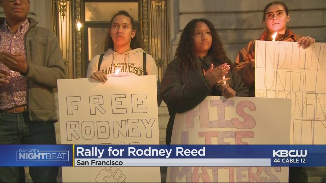 Dozens Rally To Support Texas Death Row Inmate Rodney Reed In San ...
