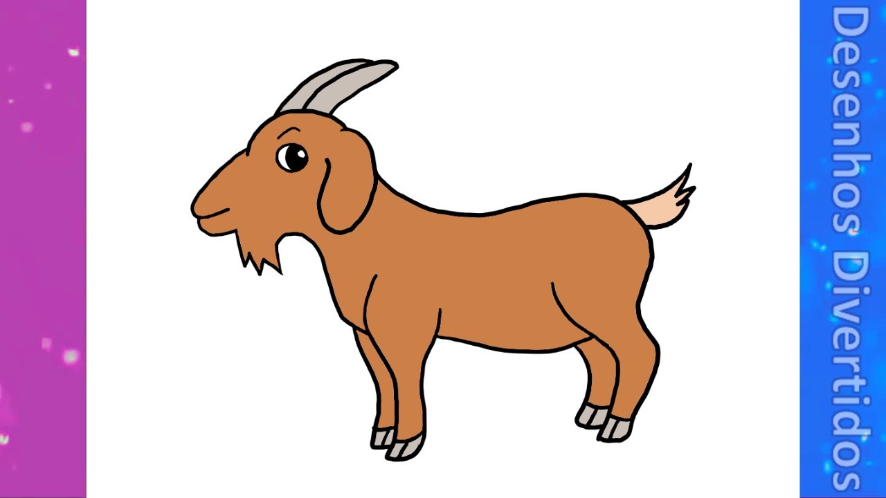 Como Desenhar um Bode 🐐 - Desenho Passo a Passo - YouTube