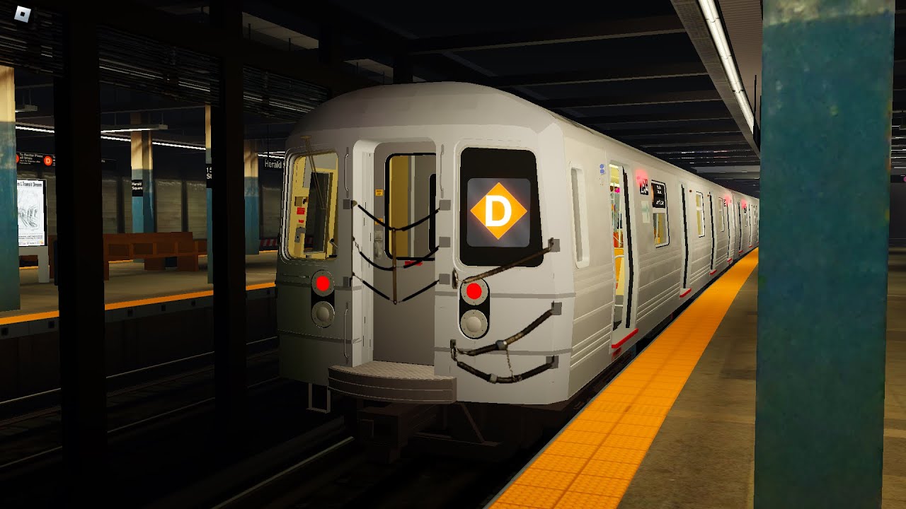 PTA Subway, Intervale Square bound R68 D Express train at Herald Square ...