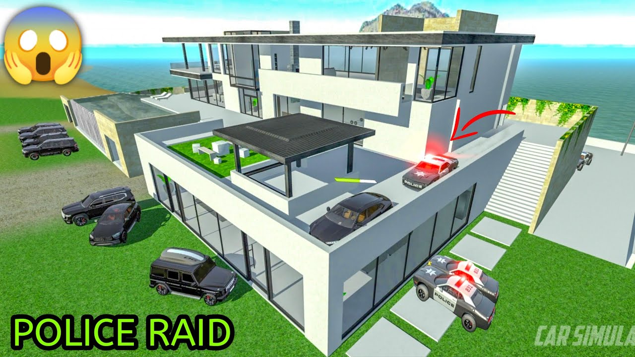 Car Simulator 2 - Police Raid at Mafia House - Mafia Cars - OG Mansion ...