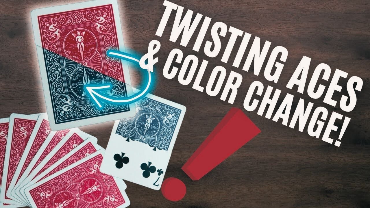 Twisting the Aces Magic Tutorial | Learn Professional Level Magic Trick Easily | Aditya Magic ...