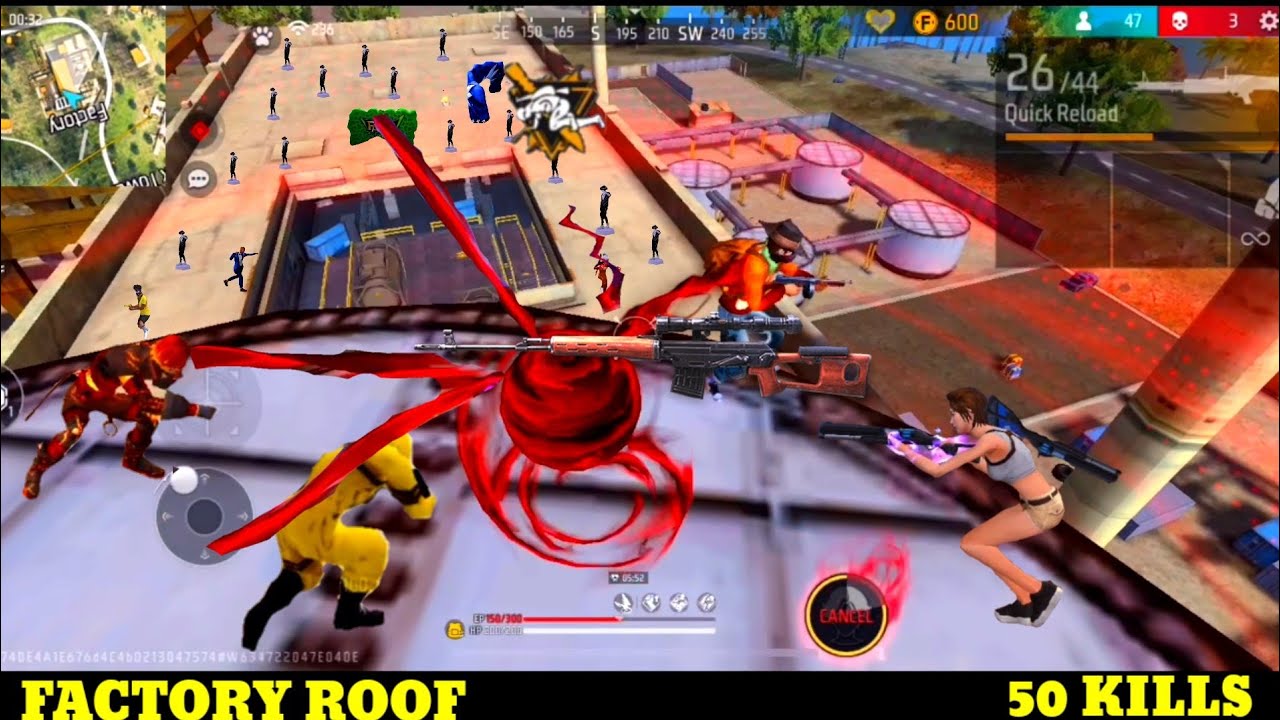 free fire Orion Vs kla in factory - ff new character fist fight - free ...